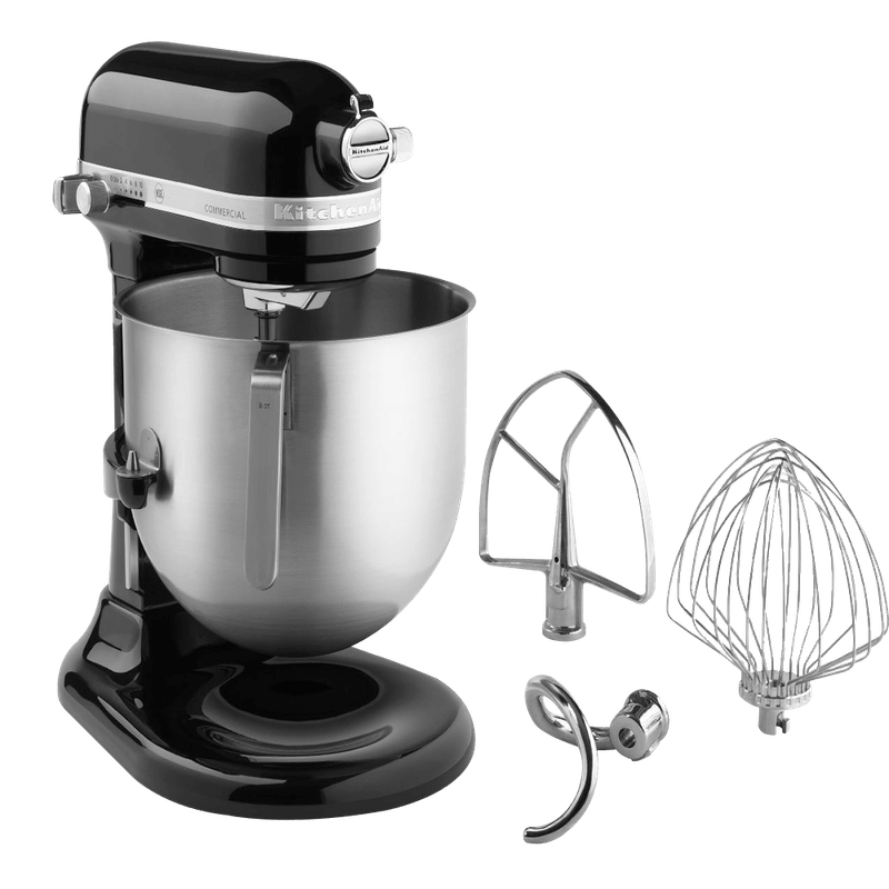 Batidora KitchenAid Comercial Negra 7,6 Lts - whirlpooltogoco